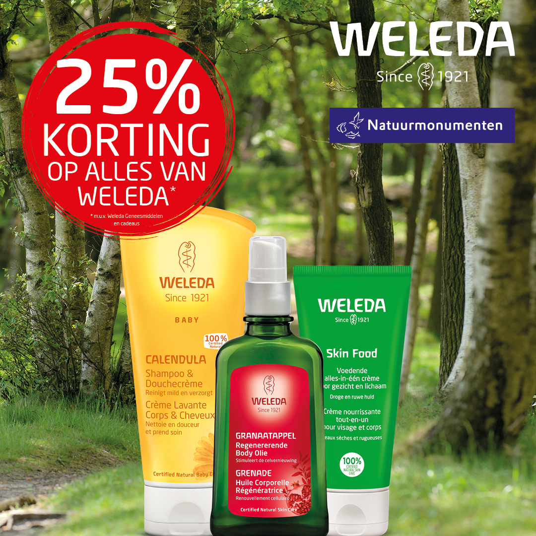 Tijdelijke Weleda actie | De Wiershoeck